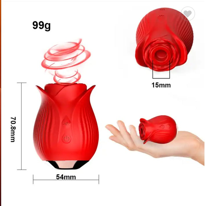 SISU ROSE SHAPED CLT STIM - Adult Pleasure Toys – SISU Toys
